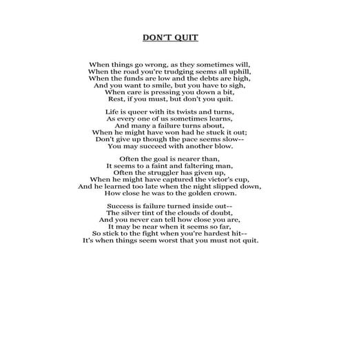 20 powerful poems to inspire your team | PDF