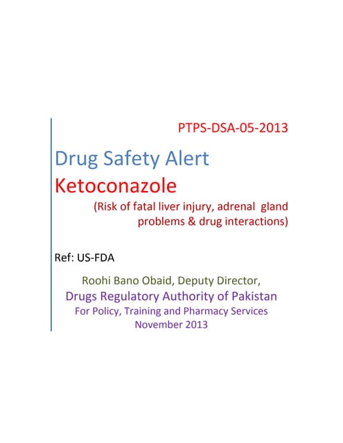 Drug Safety Alert 2 Azithromycin | PDF