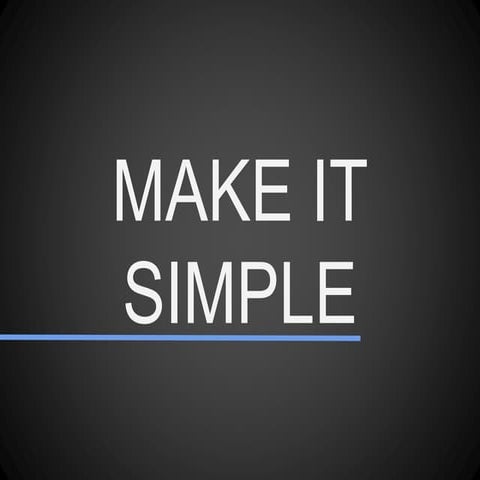 Draper university - Make It Simple | PPT