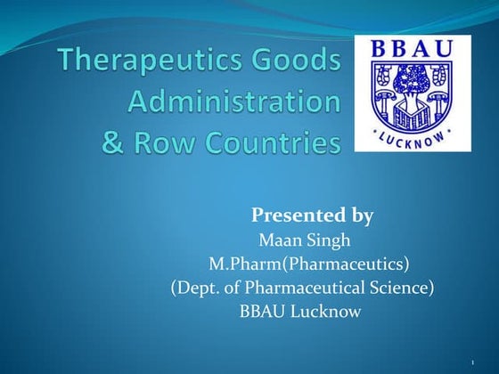 Regulatory requirements of row countries | PPTX