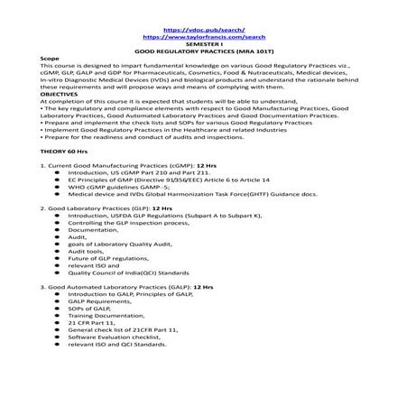 DRA syllabus Sem 1 for sppu reference and books ref | DOC