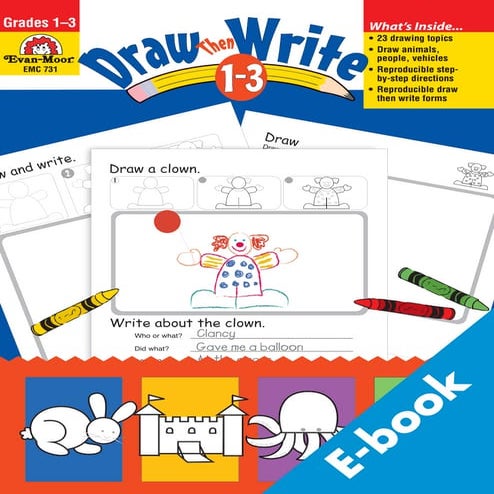 Draw...then write, grades 1 3 by joy evans (z-lib.org) | PDF | Drawing ...