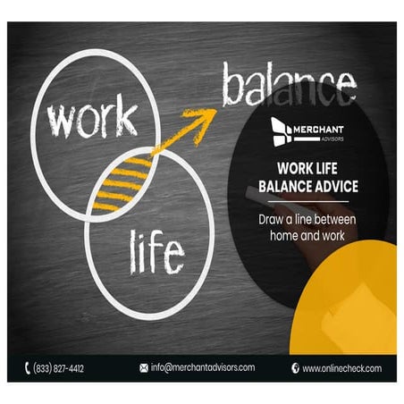 Draw a line between home and work | PPT