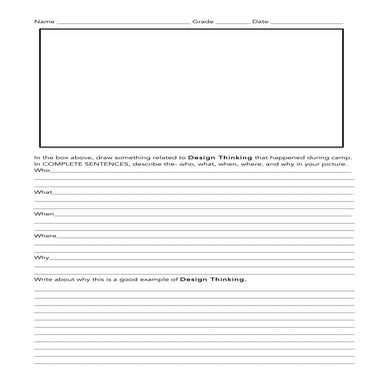 Draw Design Thinking Assessment (K-12 students) | PDF