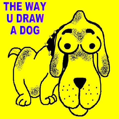 Drawing dog | PPS | Drawing and Sketching | Arts and Crafts