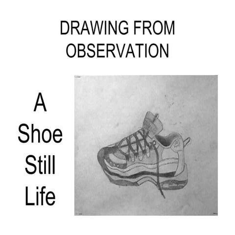 Drawing from observation | PPT
