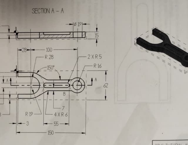 Mastercam Mill Turn Drawing 01 | PDF