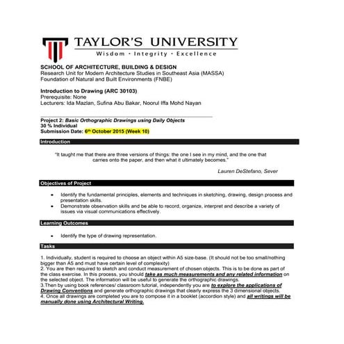 Landscape project proposal | PDF