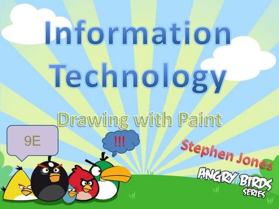Microsoft Paint introduction for beginners | PPTX
