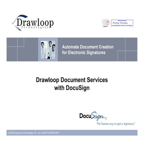 Drawloop With Docusign Connect For Salesforce Ppt 5392