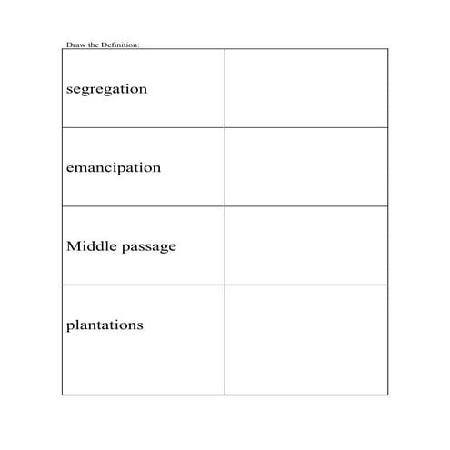 Draw The Definition | PDF