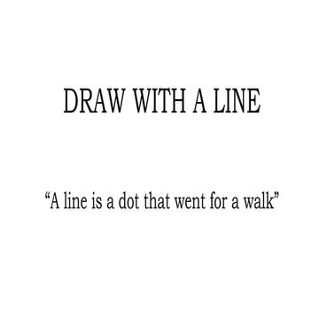 Draw with a line | PPTX