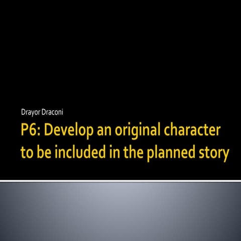 Drayor drakoni | PPT