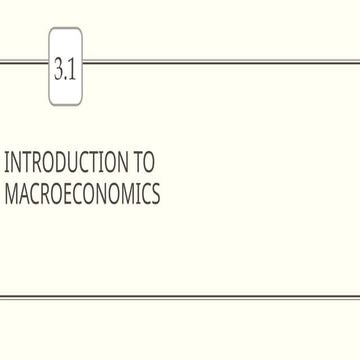 Basic concept of macro economics | PPT