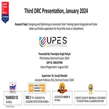 overview of the role, design considerations, and operational ...