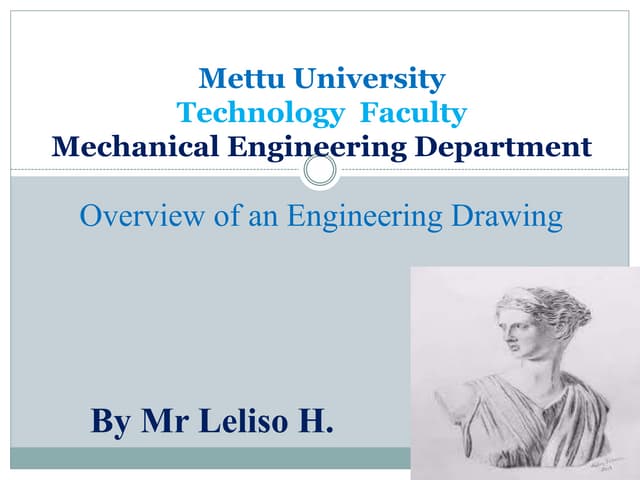 Lecture 1 - Technical Drawing Introduction | PPTX
