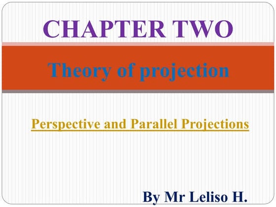 Types of projections | PDF | 3-D Graphics | Computer Software and Applications