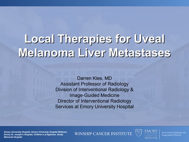 TACE- Transarterial Chemoembolisation | PPTX