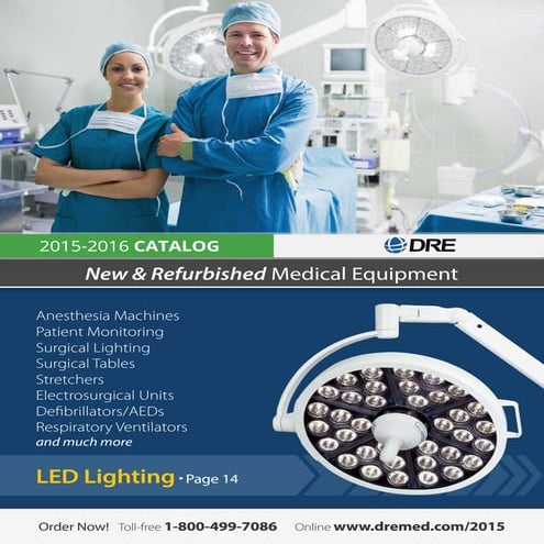 DRE 2015-2016 Medical Equipment Catalog | PDF