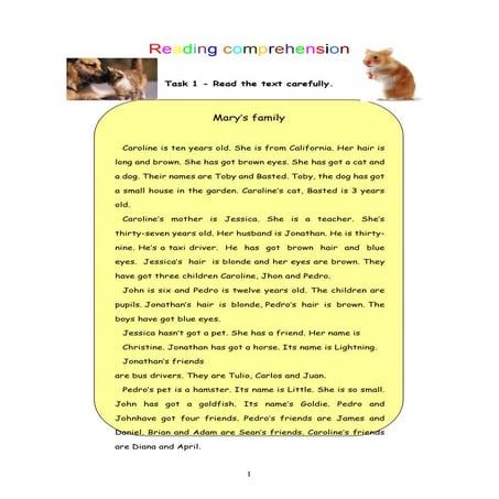 D reading comprehensionn | PDF