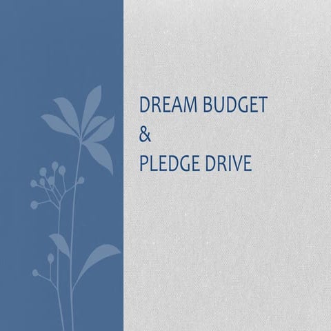 Dream budget | PPT