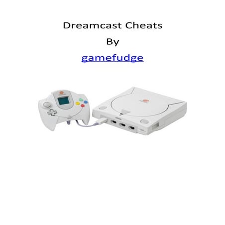 Dreamcast cheats | DOC