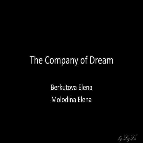 Dream company | PPTX