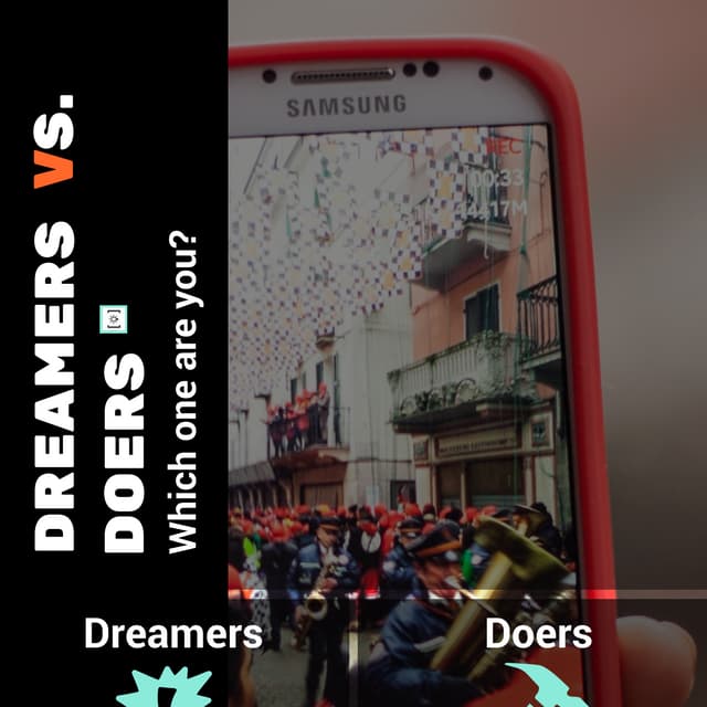 Dreamers vs. doers | PDF