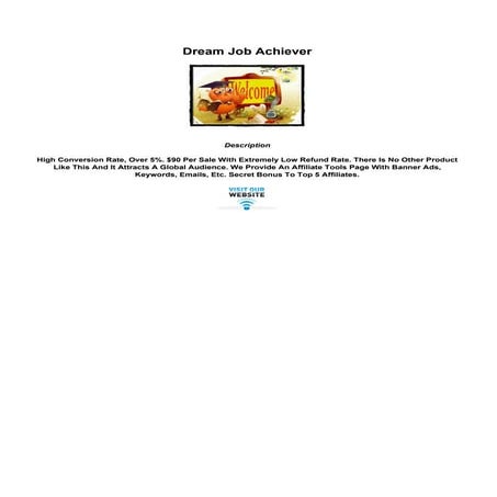 Dream job achiever | PDF