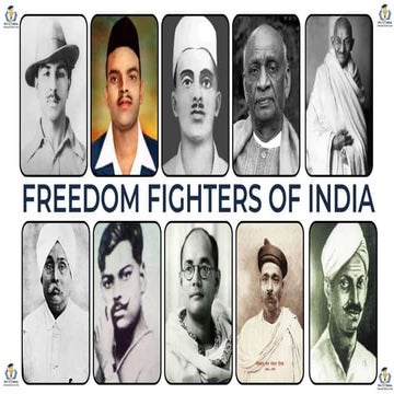 freedom fighters, round table conference | PPTX
