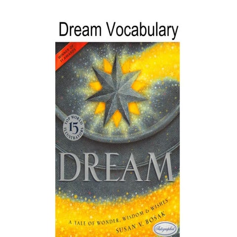 Dream vocabulary | PPT