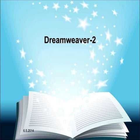 sunu (Dreamweaver-2) | PPT