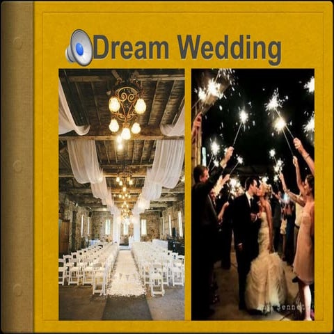 Dream wedding | PPTX