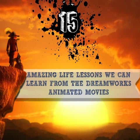 Valuable lessons from animated movies. | PDF
