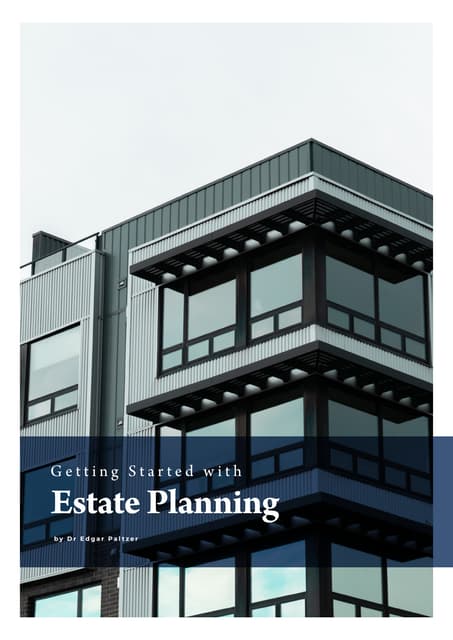 Estate Planning Explained | PDF