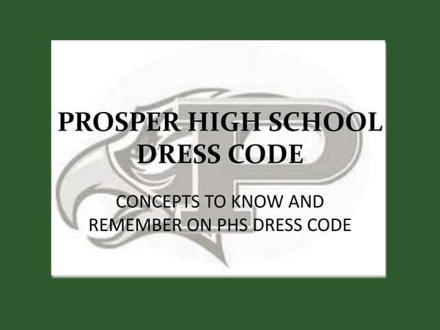 CLI Dress Code Presentation | PPT