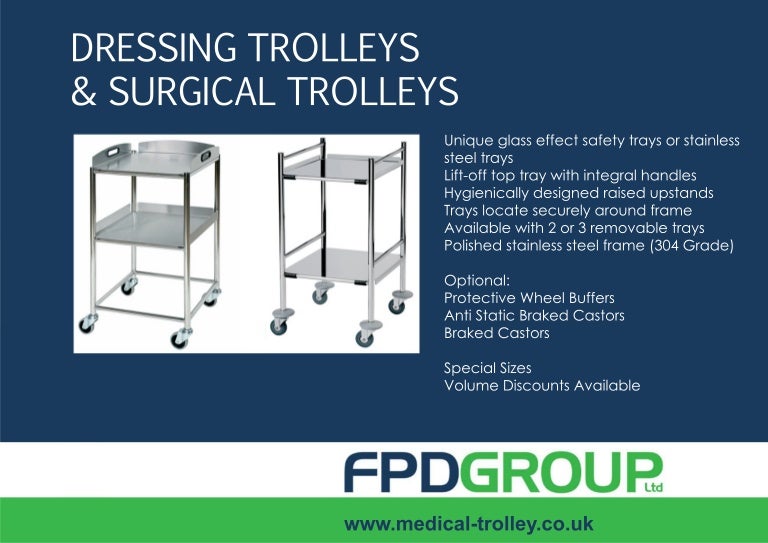 Dressing & Surgical Trolleys Brochure