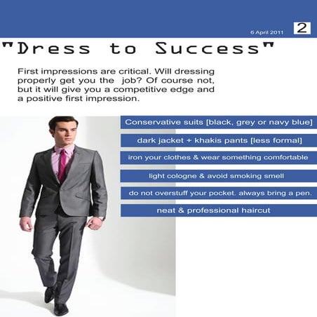 Dress to success | PDF