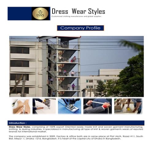 Dress Wear Styles Company profile.pdf