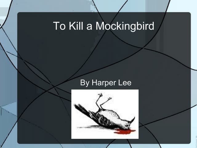 To kill a mockingbird introduction | PPTX