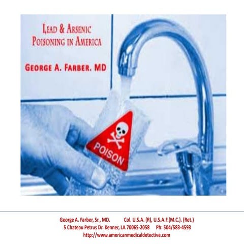 Lead & Arsenic poisoning in America | PDF