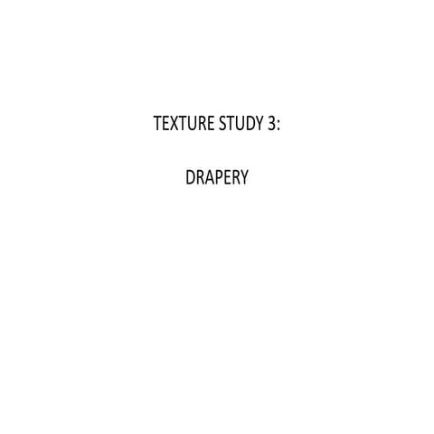 DRAWING DRAPERY | PPTX