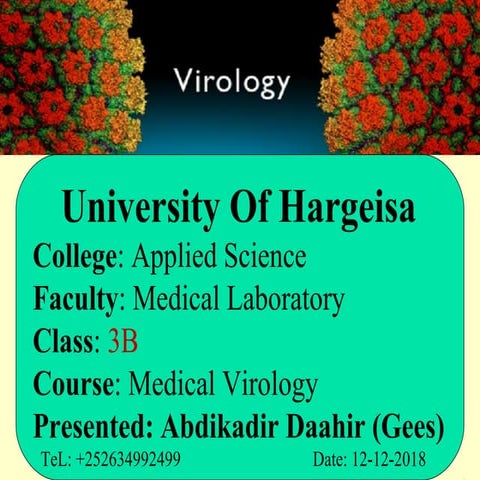 Virological Techniques for Virology | PPT