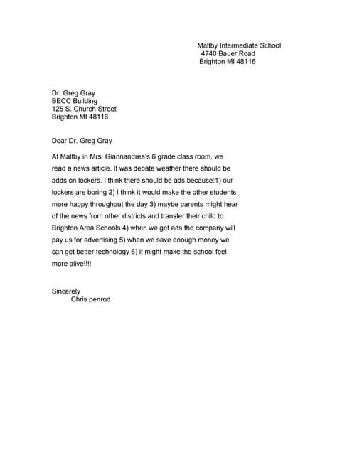 Letter of attainment | PDF