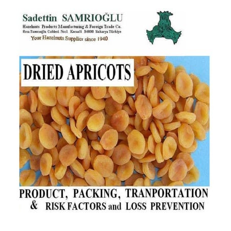 Dried Apricots Packing, Transporting And Risk Factors | PDF