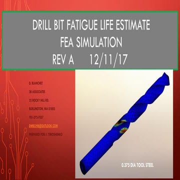 Drill bit life calculation | PDF
