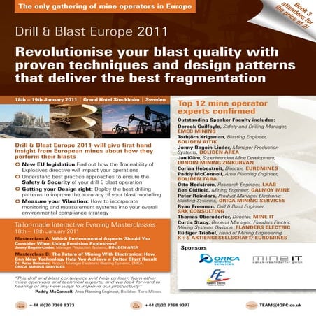 Drill Blast Brochure | PDF
