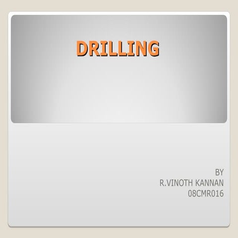 Jack hammer drill | PPTX