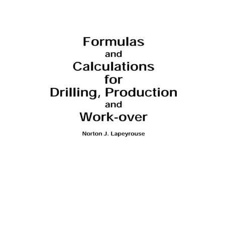 Drilling FORMULAS commonly used in oil and gas | PDF