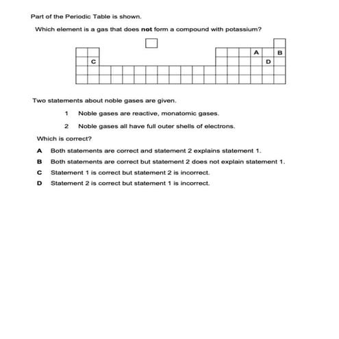 Drills periodi trends, periodic table of elements, sub atomic particles ...